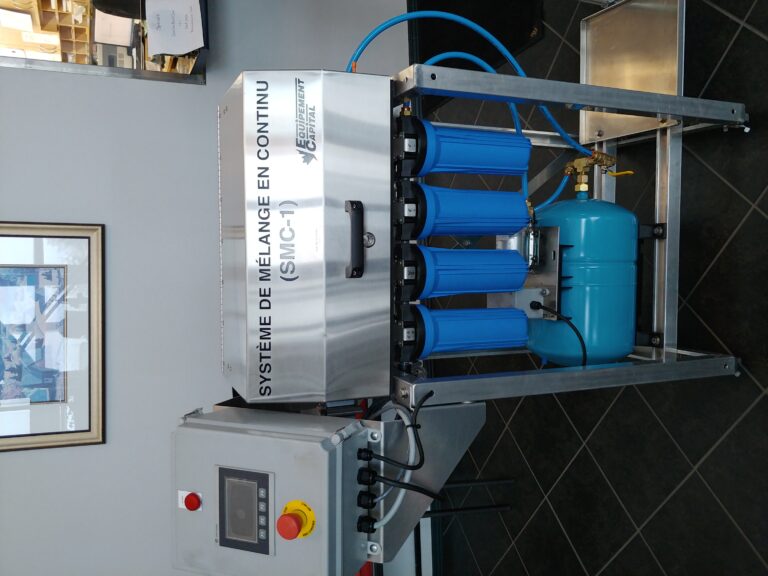 Continuous mixing system | Équipement Capital
