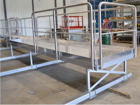 Catwalks and work platforms | Équipement Capital